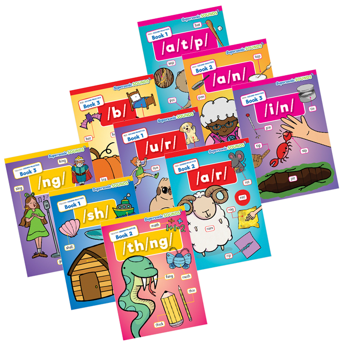 Decodables - Supersonic Sounds - FlutterBee Education Group